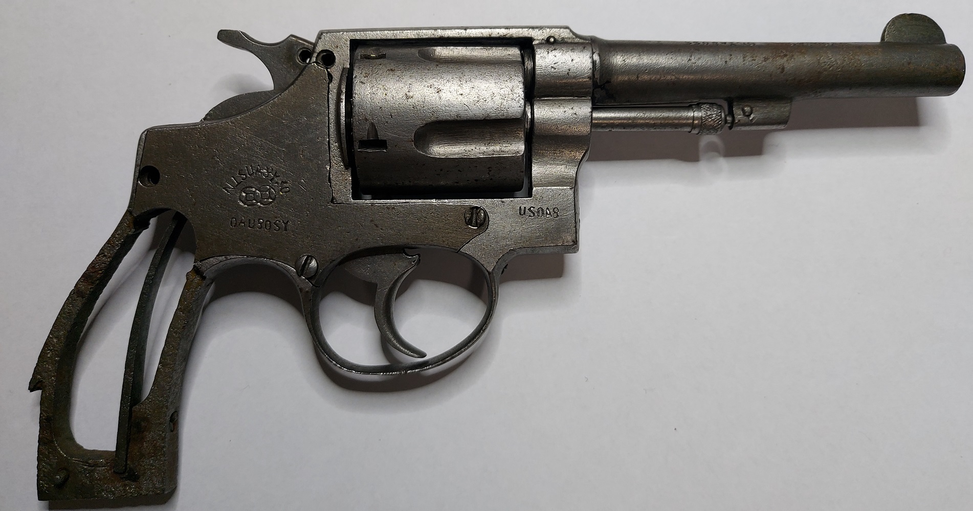 3X S&W Model 10 Revolver Raubkopien aus China chinese warlord era ...