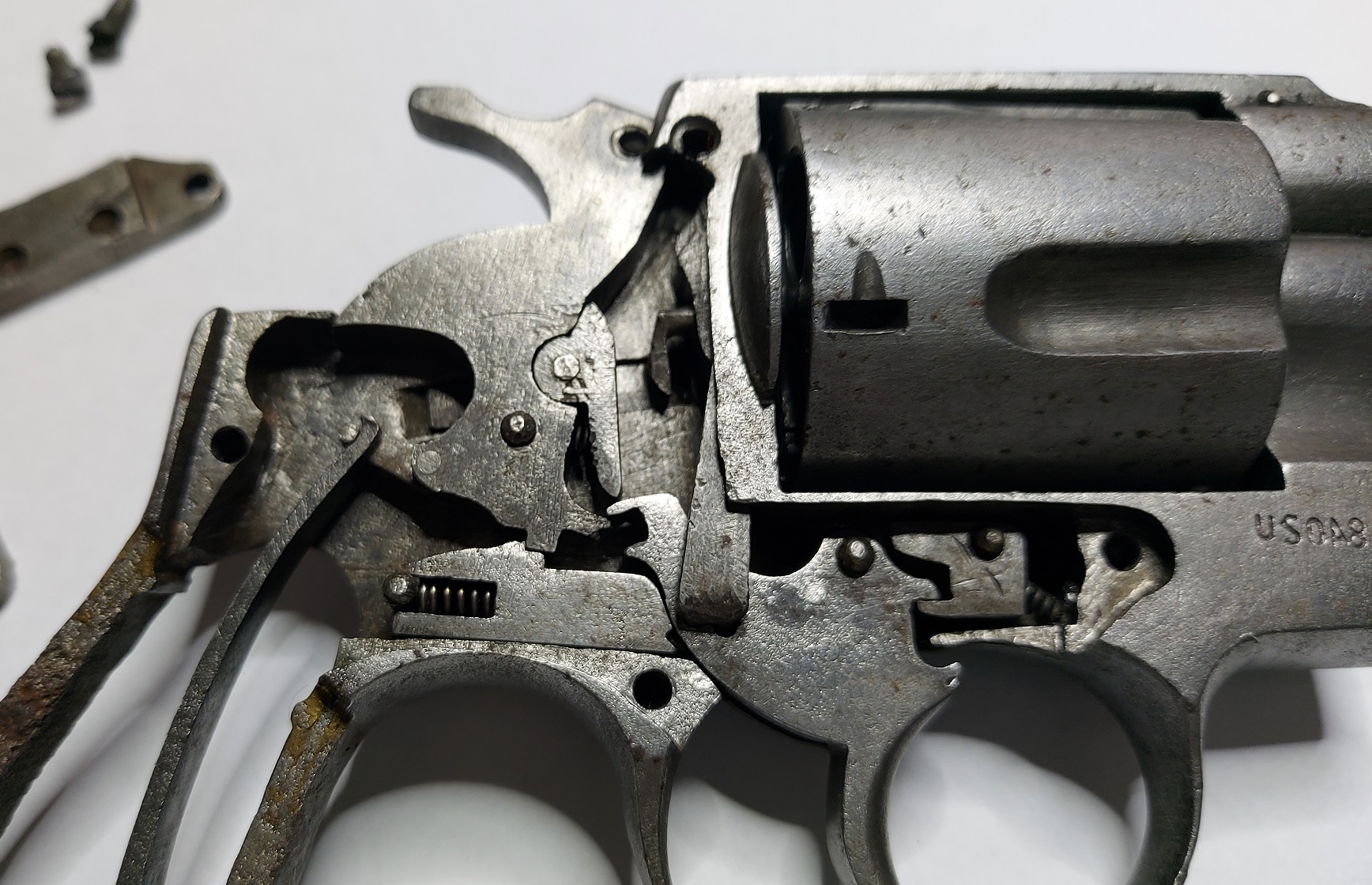 3X S&W Model 10 Revolver Raubkopien aus China chinese warlord era ...